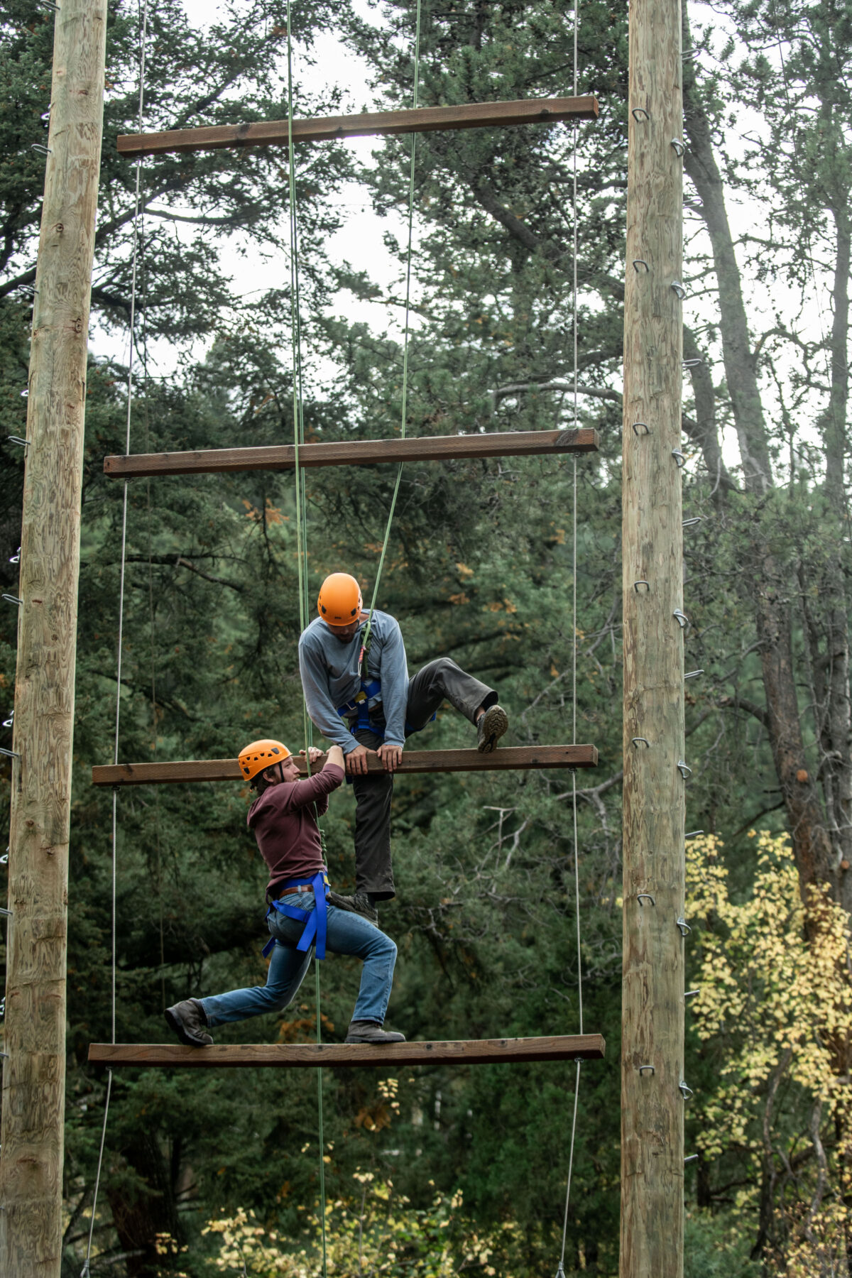 | Making Connections and Conquering Obstacles: AMB West Challenge Course